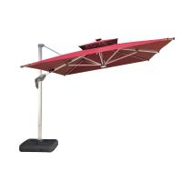 China 12ft Cantilever Umbrella Ideal for Outdoor Furniture and Nature-Inspired Designs for sale