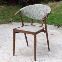 China Upgrade Your Garden Furniture with Our Teslin Dining Chairs Garden Set Fabric Included for sale