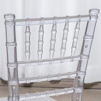 China Optional Cushions Plastic Children Chairs Stackable Chiavari Tiffany Chair for Kids for sale