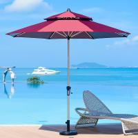 China Sturdy Outdoor Umbrella 38mm Pole Size 230-250cm Product Height Ideal for Your Garden for sale