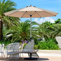 China Sturdy Outdoor Umbrella 38mm Pole Size 230-250cm Product Height Ideal for Your Garden for sale