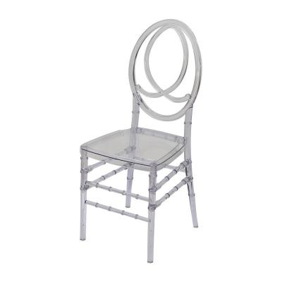 China Transparent Gold Phoenix Chair Hotel Furniture Banquet Dining Event Chair Waterproof for sale