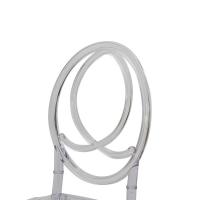 China Transparent Gold Phoenix Chair Hotel Furniture Banquet Dining Event Chair Waterproof for sale