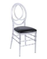 China Transparent Gold Phoenix Chair Hotel Furniture Banquet Dining Event Chair Waterproof for sale