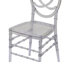 China Transparent Gold Phoenix Chair Hotel Furniture Banquet Dining Event Chair Waterproof for sale