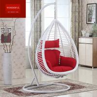 China Mail Packing N Outdoor Hanging Chair with Single Swing Design and PE Rattan Material for sale