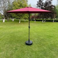 China Supermarket Umbrella Radii 1.5M Outdoor Furniture Contemporary Round Parasols Garden 2.7m for sale