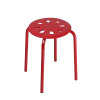 China Outdoor Furniture White Plastic Stool Chair for Adults and Kids Space-Saving Design for sale