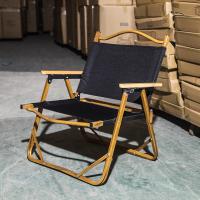 China Metal Type Aluminum Wood Grain Portable Folding Camping Chair for Outdoor Furniture for sale