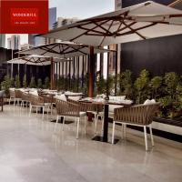 China Good Sale Rattan Dining Chairs for Modern Nordic Apartment in Waterproof Material for sale