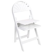 China Foldable White Resin Metal Plastic Garden Chair for Event and Weddings Rental at Hotel for sale