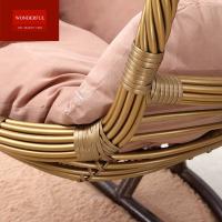 China Mail Packing N Leisure Outdoor Hand-Made Swing Chair with Waterproof Fabric Cushion for sale