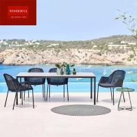China Outdoor Furniture Garden Modern Rattan Dining Chair with Foldable Design and Mail Packing for sale