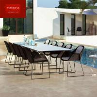 China Outdoor Furniture Garden Modern Rattan Dining Chair with Foldable Design and Mail Packing for sale