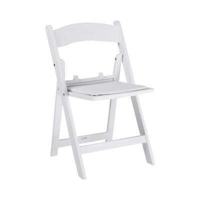 China Outdoor Furniture Modern Hotel White Folding Party Kids Plastic Chair for sale