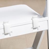 China Outdoor Furniture Modern Hotel White Folding Party Kids Plastic Chair for sale