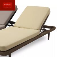 China Outdoor Rattan Sun Loungers General Outdoor Furniture NO Folded Design for Garden Pool for sale