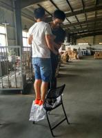 China Folded Stacking Fiberglass Resins Wedding Decor Chairs for Dining Room Furniture for sale