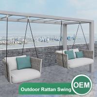 China Comfortable Garden Furniture Swing Chair with Product Size 78*72*40cm/141*72*40cm for sale