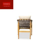 China Comfortable Rattan Outdoor Garden Chair with Modern Design Style and Quick Dry Foam for sale