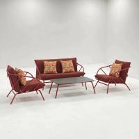 China Home Office Entertaining Modern Style Aluminum Outdoor Sofa Furniture Set for sale