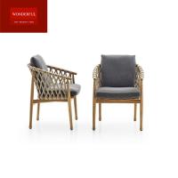 China Comfortable Rattan Outdoor Garden Chair with Modern Design Style and Quick Dry Foam for sale
