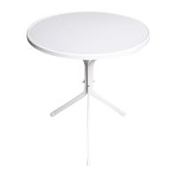 China Outdoor Leisure Metal Garden Coffee Tables in Modern Round Shape with Customized Color for sale