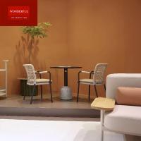 China Waterproof Outdoor Furniture Modern Luxury Rattan Dining Chairs for Specific for sale