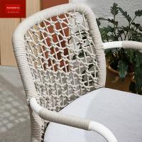 China Waterproof Outdoor Furniture Modern Luxury Rattan Dining Chairs for Specific for sale