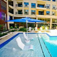 China Courtyard Hotel Furniture Modern Outdoor In-Pool Sun Loungers for Hotel Guests for sale