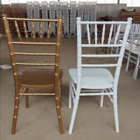 China Wedding Reception Chiavari Chair with Bamboo Acrylic Structure and Resin Frame for sale