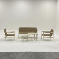 China Mail Packing Outdoor Garden Furniture Set with Lounge Sofa and Rope Furniture for sale