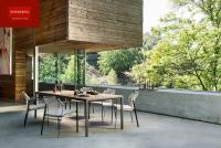 China Waterproof Outdoor Nordic Simple Dining Chairs with Quick Dry Foam and Modern Design for sale
