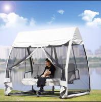 China Outdoor Furniture Patio Swing Chair with Mosquito Netting and Canopy Hanging Swing Set for sale