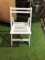 China Outdoor Garden Wedding White Resin Plastic Folding Chairs for Hotel Restaurant Party for sale