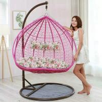 China 150kgs Weight Capacity Hanging Egg Pod Chair for Kids on 2 Person Porch Swing Hammock for sale