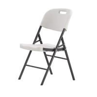 China Foldable Plastic Chair and Metal Table Set for Outdoor Party Events Space-saving for sale