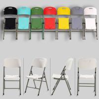 China Foldable Plastic Chair and Metal Table Set for Outdoor Party Events Space-saving for sale