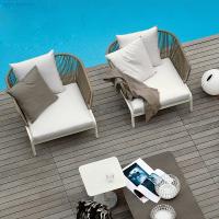 China Outdoor Webbing Weaving Daybed The Perfect Addition to Your Pool and Beach Setup for sale