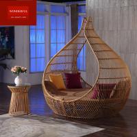 China Upgrade Your Garden with Our Leisure Wicker Sofa Bed Other Aluminum Thickness Options for sale