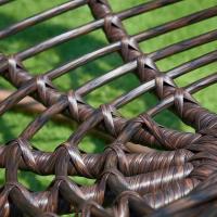 China Y Mail Packing Modern Design Stainless Steel Outdoor Hanging Wicker Swing Egg Chair for sale