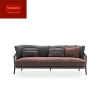 China High End Outdoor Patio Furniture Rattan Sofa Leisure Comfortable with Quick dry foam for sale