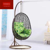 China Leisure Styles Outdoor Patio Furniture Single Swing Chair Handmade Hanging Chairs for sale