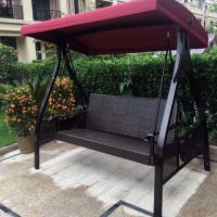 China Enjoy the Outdoors with Our 3 Person Patio Swing Chair and Canopy Durable Design for sale