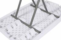 China 30Inch Plastic Height Adjustable Laptop Folding Table for Home Office Living Room for sale