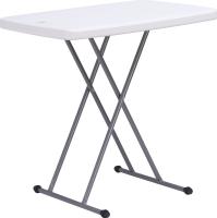 China 30Inch Plastic Height Adjustable Laptop Folding Table for Home Office Living Room for sale