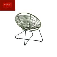 China Outdoor Courtyard Rattan Egg Shape Chair with Style Design and Quick Dry Foam for sale