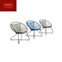 China Outdoor Courtyard Rattan Egg Shape Chair with Style Design and Quick Dry Foam for sale