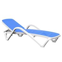 China Outdoor Furniture Contemporary Design Style Sun Lounger for Leisure Beach Chair Needs for sale