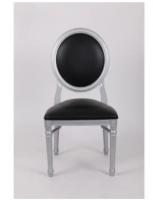 China Specific Hotel Chair Modern Design Luxury Shiny Gold PP Resin Popular Dining Chair Ghost Wedding Louis Chair for sale
